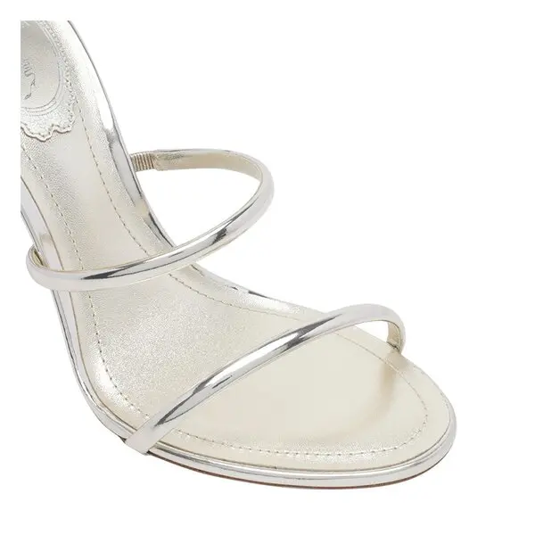 Rene Caovilla Cleo Pump Sandals With Crystals