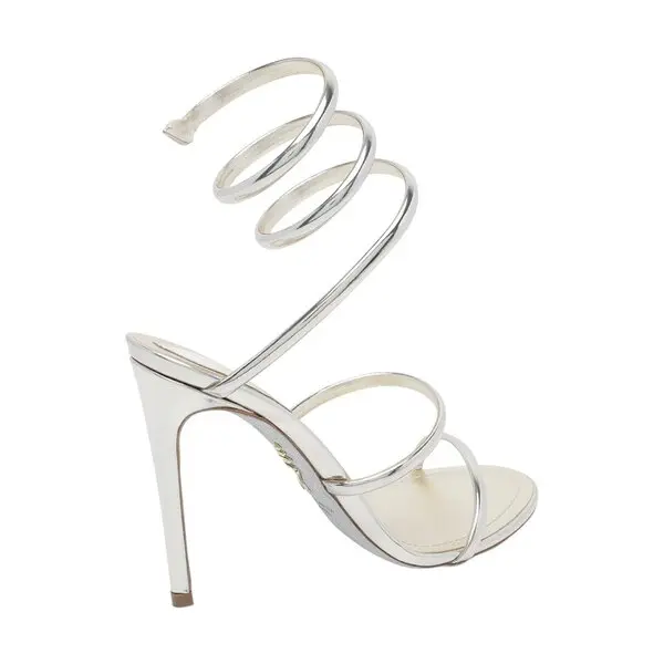 Rene Caovilla Cleo Pump Sandals With Crystals