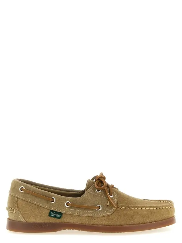 Paraboot Barth Suede Boat Shoe