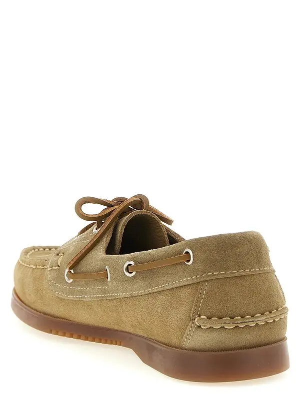 Paraboot Barth Suede Boat Shoe