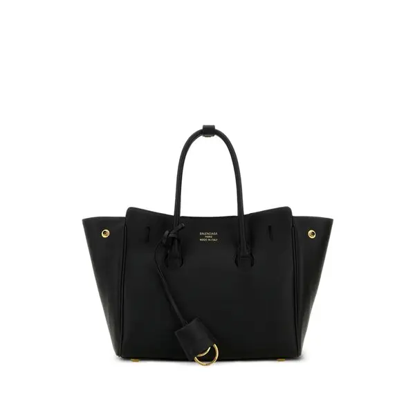 Balenciaga Calf Leather Tote Bag - Black