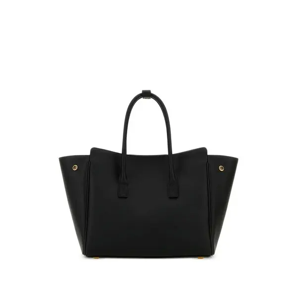 Balenciaga Calf Leather Tote Bag - Black