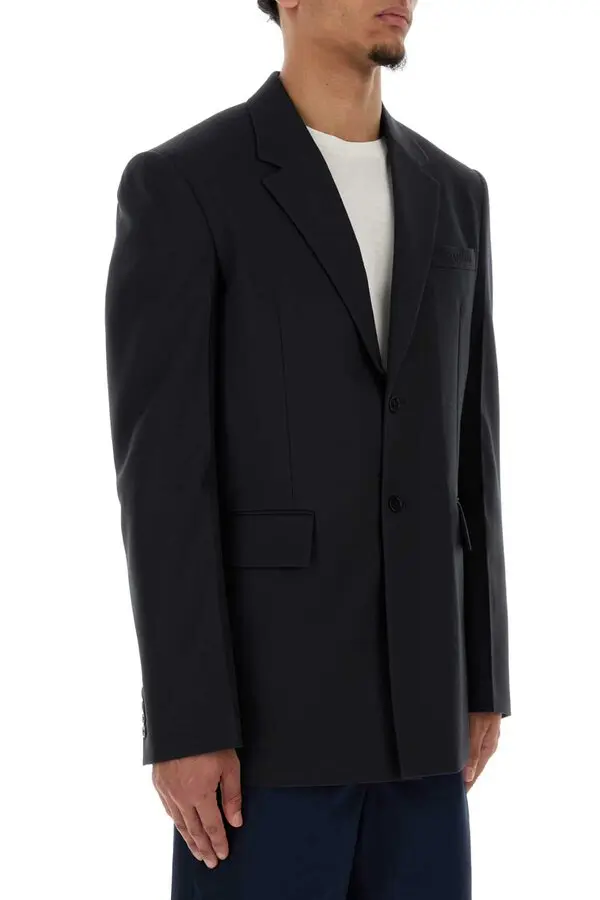 Gucci Graphite Twill Blazer - Gray