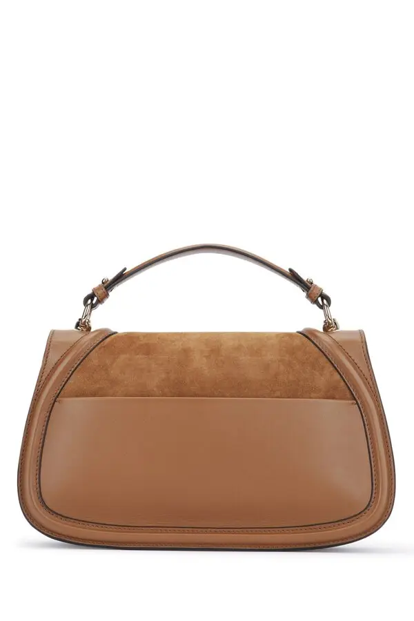 Gucci G.blondie Suede Dafne Handbag - Multicolor