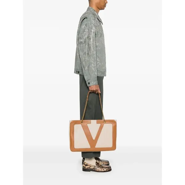 Valentino Garavani Maxi Vlogo Signature Shoulder Bag