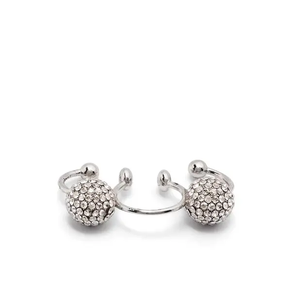 Valentino Garavani Embellished Crystal Body Jewellery - Silver