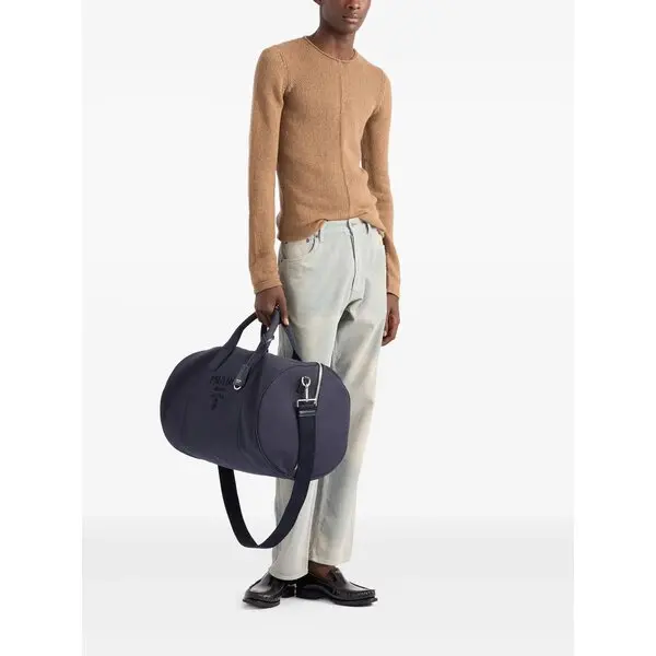 Prada Ochre Cashmere Long Sleeve Jumper