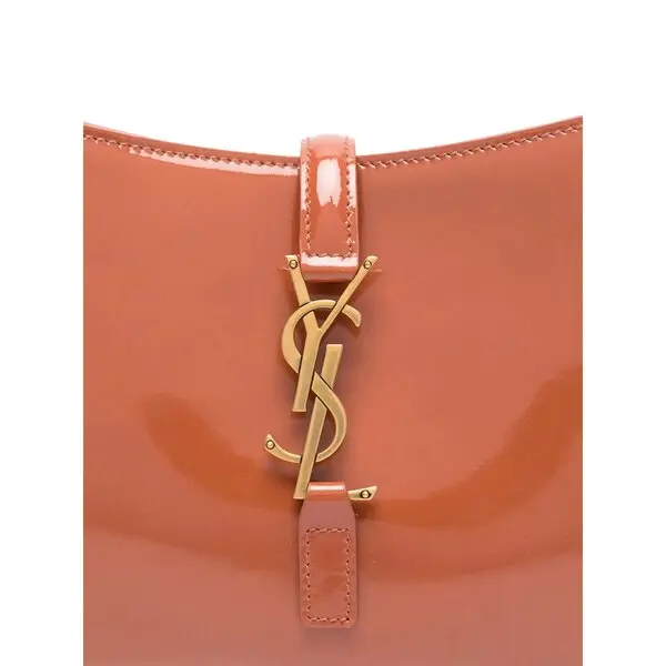 Saint Laurent Patent Calf Leather Shoulder Bag