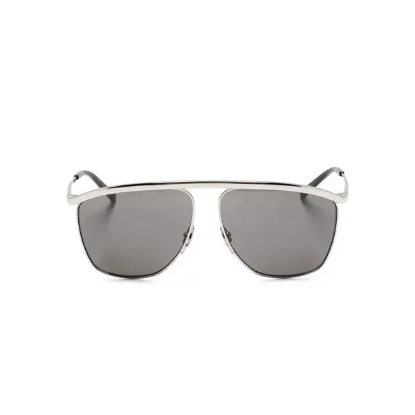 Saint Laurent Aviator Sunglasses - Silver