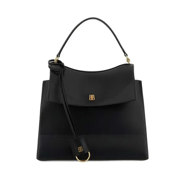 Balenciaga Calfskin Tote Bag - Black