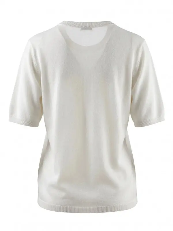 Brunello Cucinelli Embellished V-neck Cotton T-shirt