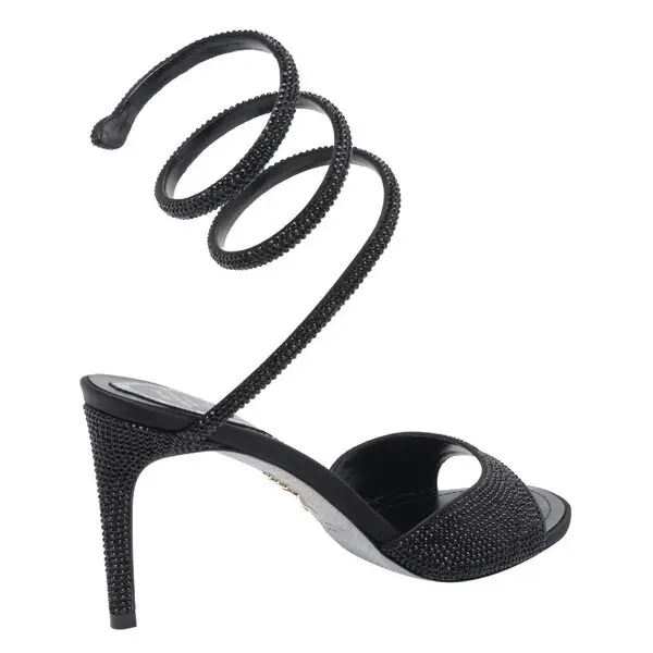 Rene Caovilla Embellished Stiletto Sandals