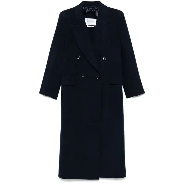 Max Mara Albania" Double Breasted Wool And Cashmere Coat