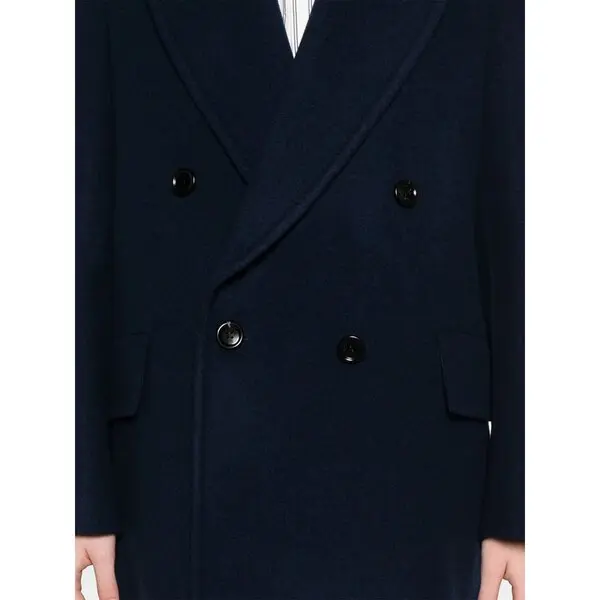 Max Mara Albania" Double Breasted Wool And Cashmere Coat