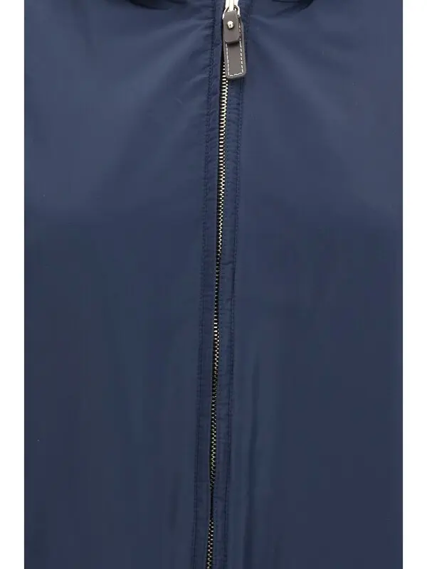 Max Mara Water-repellent Taffeta Blouson - Blue