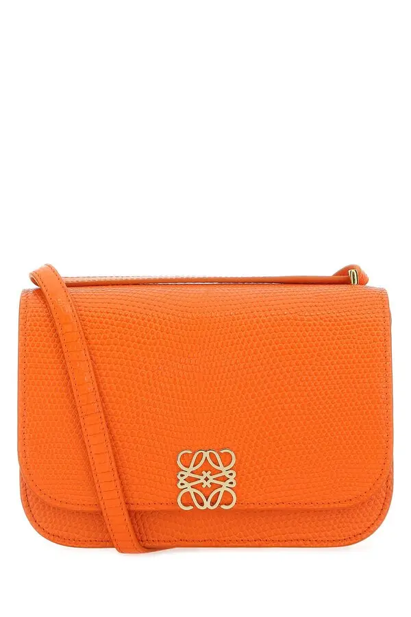 Loewe Borsa Textured Leather Shoulder Bag