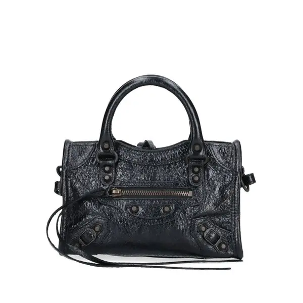 Balenciaga Calf Leather Tote Bag - Black