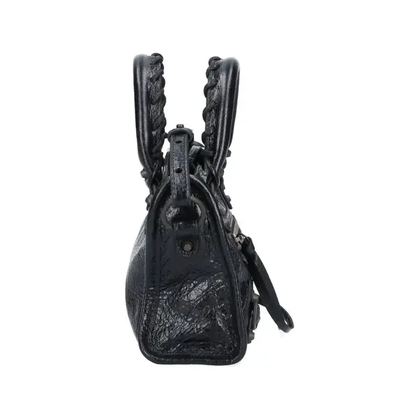 Balenciaga Calf Leather Tote Bag - Black