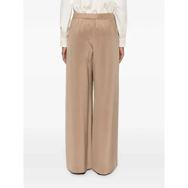 Max Mara Palazzo Pants - Brown