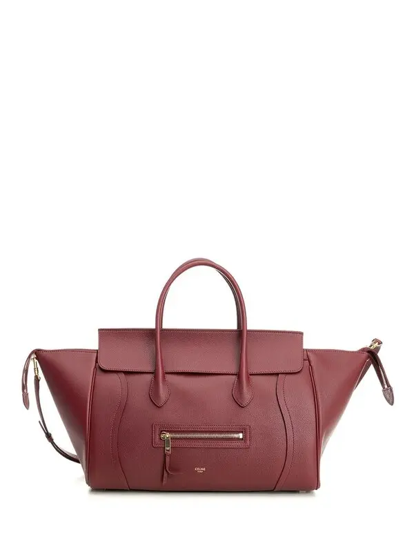 Celine Medium Luggage Grained Calfskin Bag - Multicolor