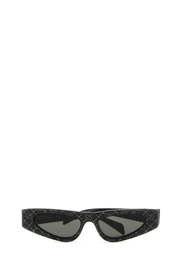 Gucci Embellished Acetate Cat Eye Sunglasses