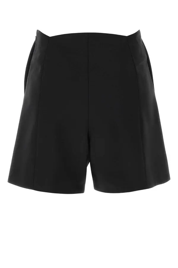 Givenchy Wool Blend Shorts With Button Detail