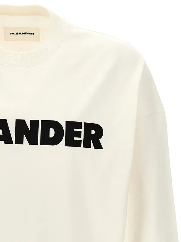 JIL SANDER Logo Print T-shirt - Multicolor