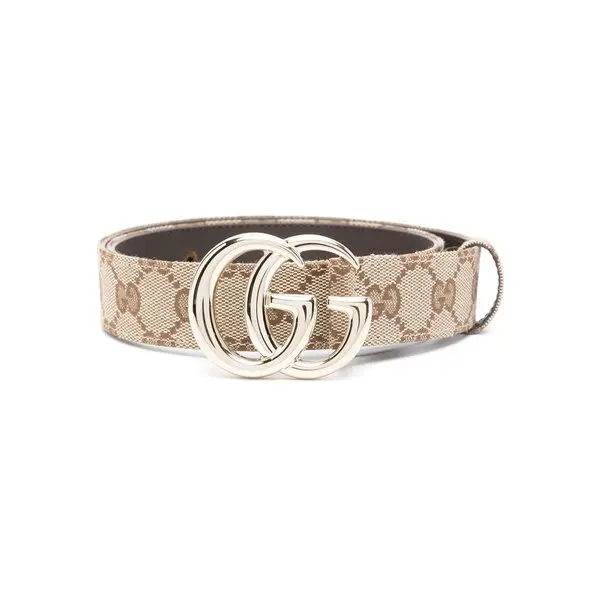 Gucci Gg Marmont Belt - Cream