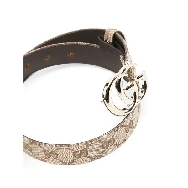 Gucci Gg Marmont Belt - Cream