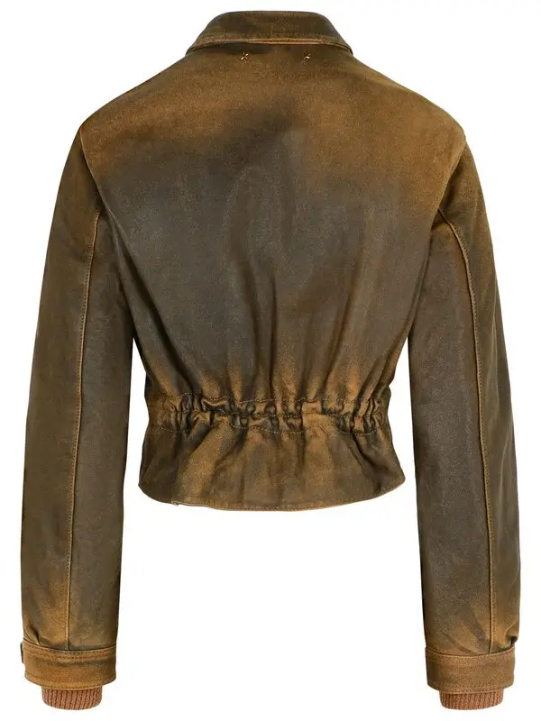 GOLDEN GOOSE Leather Jacket