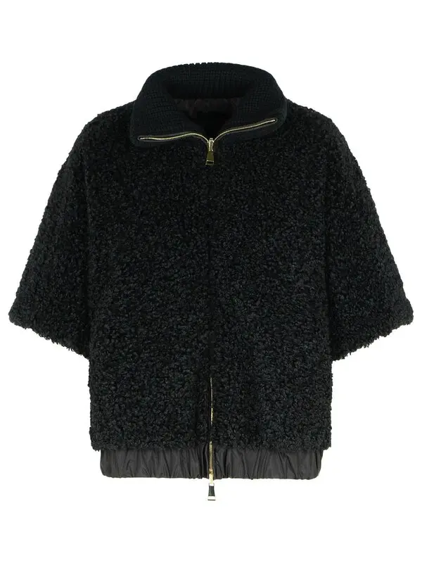 Moncler Reversible Teddy-effect Polyester Zip-up Jacket