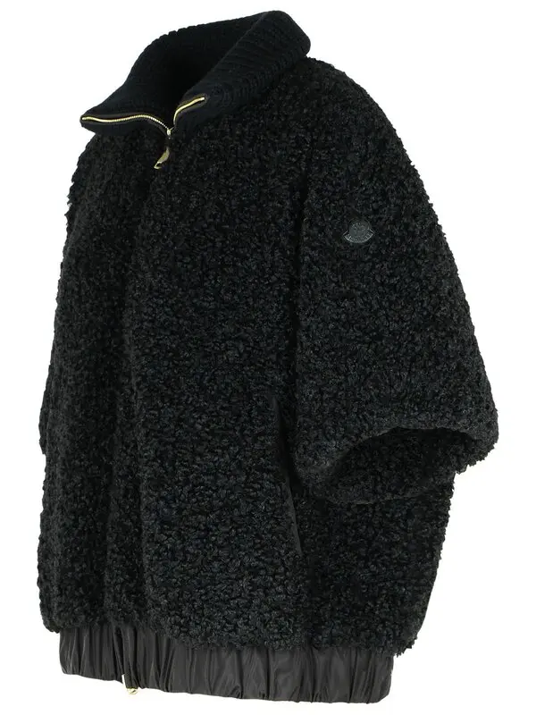 Moncler Reversible Teddy-effect Polyester Zip-up Jacket