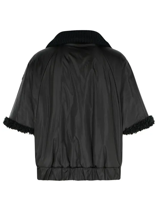 Moncler Reversible Teddy-effect Polyester Zip-up Jacket