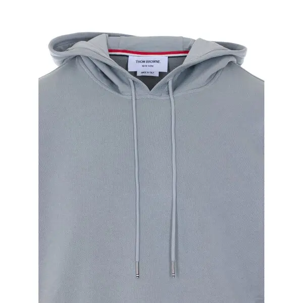 Thom Browne 4-bar Hoodie - Gray