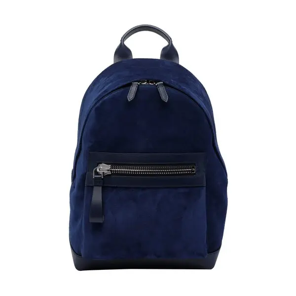 TOM FORD Backpack Calf Leather - Blue