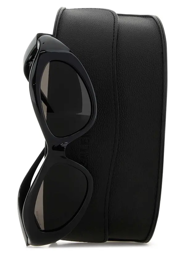 Balenciaga Nylon Orbit Cat Eye Sunglasses