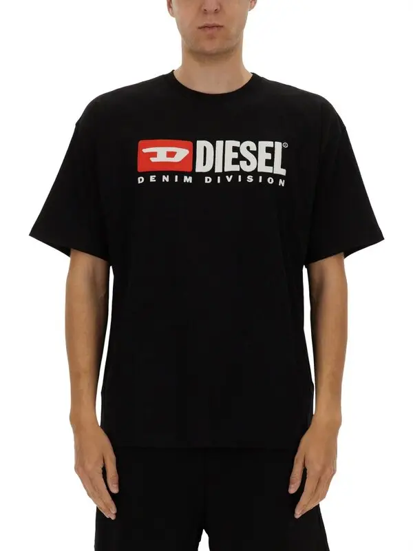 DIESEL® T-shirt T-boxt-div - Black