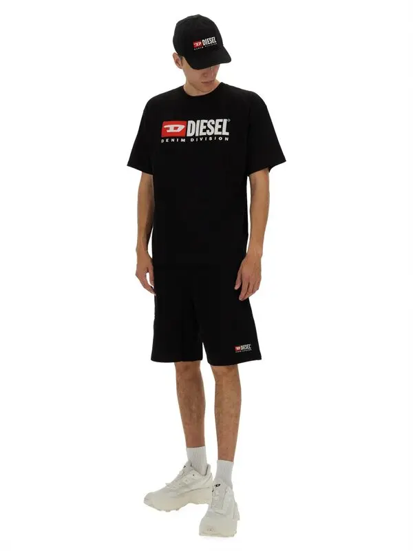DIESEL® T-shirt T-boxt-div - Black