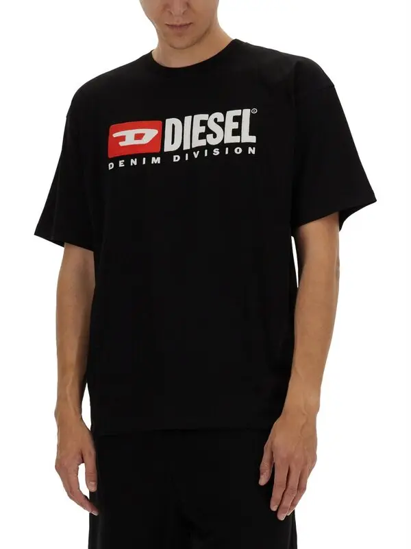 DIESEL® T-shirt T-boxt-div - Black
