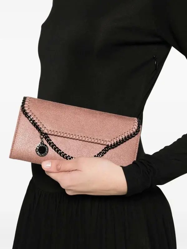 Stella McCartney Chain Detail Flap Handbag