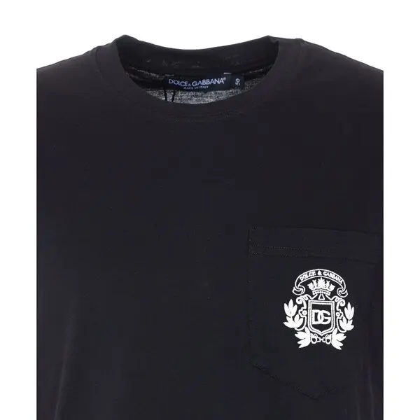 Dolce & Gabbana Dg Embroidered Logo T-shirt