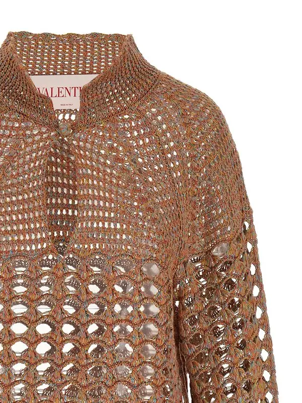 Valentino Garavani Openwork Knit Sweater