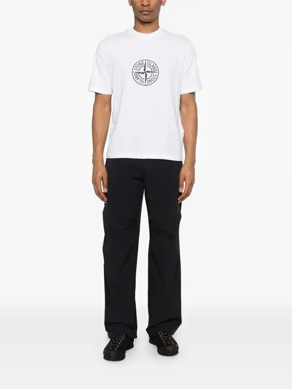 Stone Island All Around Compass` Print T-shirt