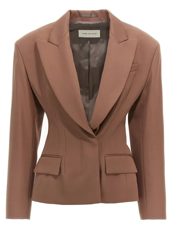 Dries Van Noten Bohana Wool Blazer