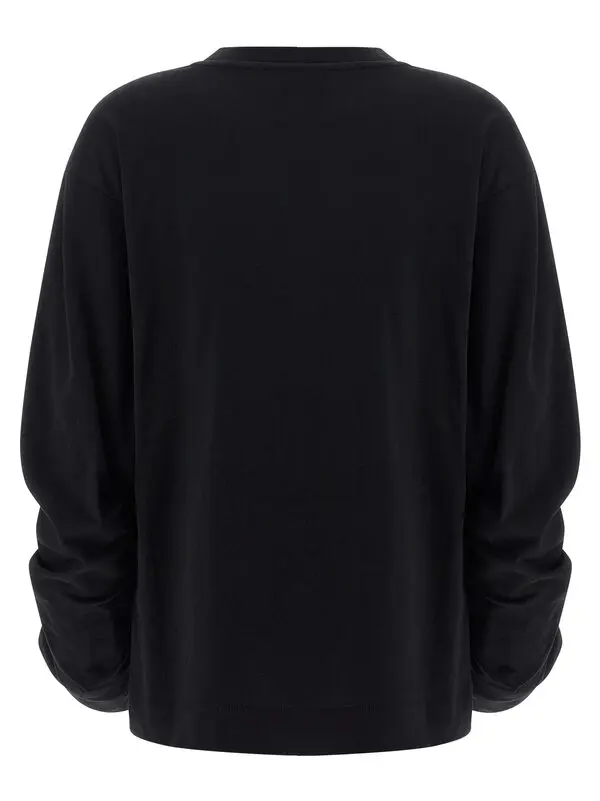 Dries Van Noten Long Sleeve Pleated T-shirt