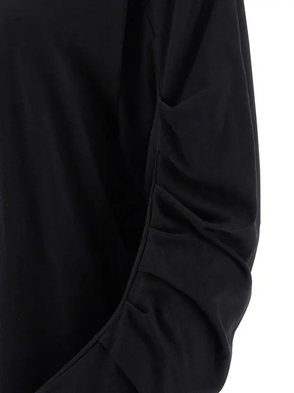 Dries Van Noten Long Sleeve Pleated T-shirt