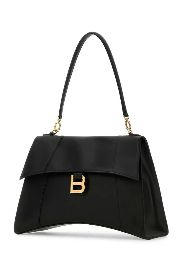 Balenciaga Leather Hourglass Shoulder Bag