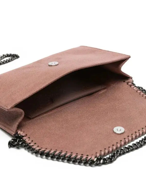 Stella McCartney Mini Shoulder Bag With Magnetic Closure - Red