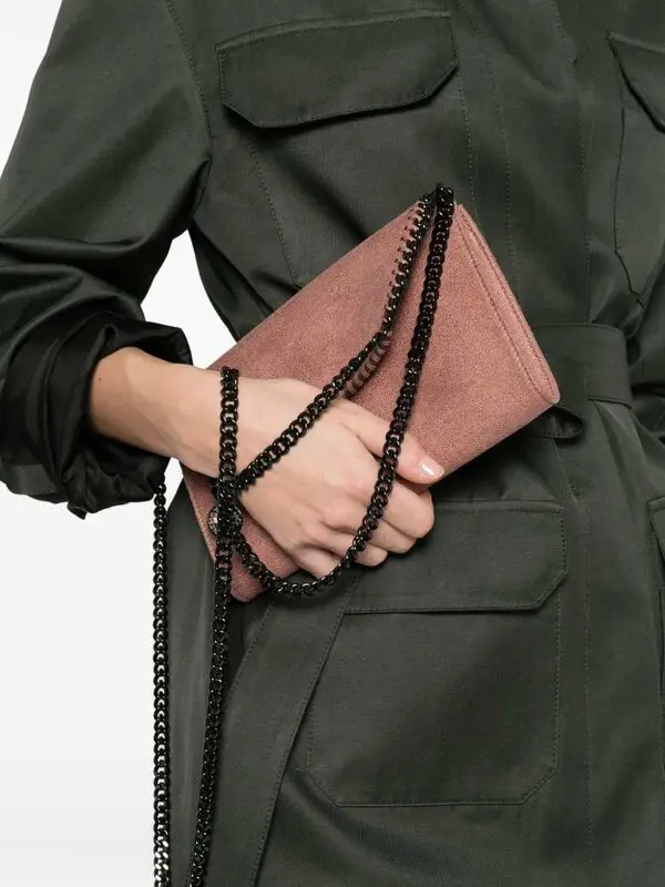 Stella McCartney Mini Shoulder Bag With Magnetic Closure - Red