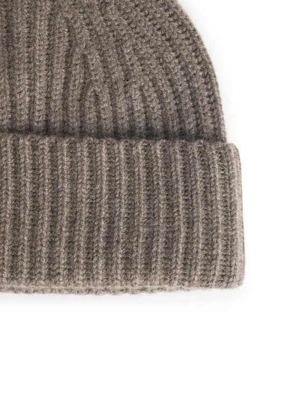 LISA YANG Martigny Cashmere Cap - Brown